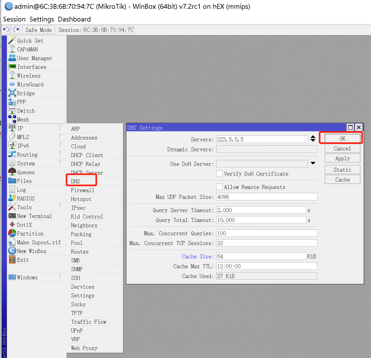 【RouterOS】家用上网拨号设置DHCP和ipv6 端口转发映射 动态域名 DDNS DNS UPNP自动fullcorenat nat1 fasttrack硬件转发加速 - 优速盾