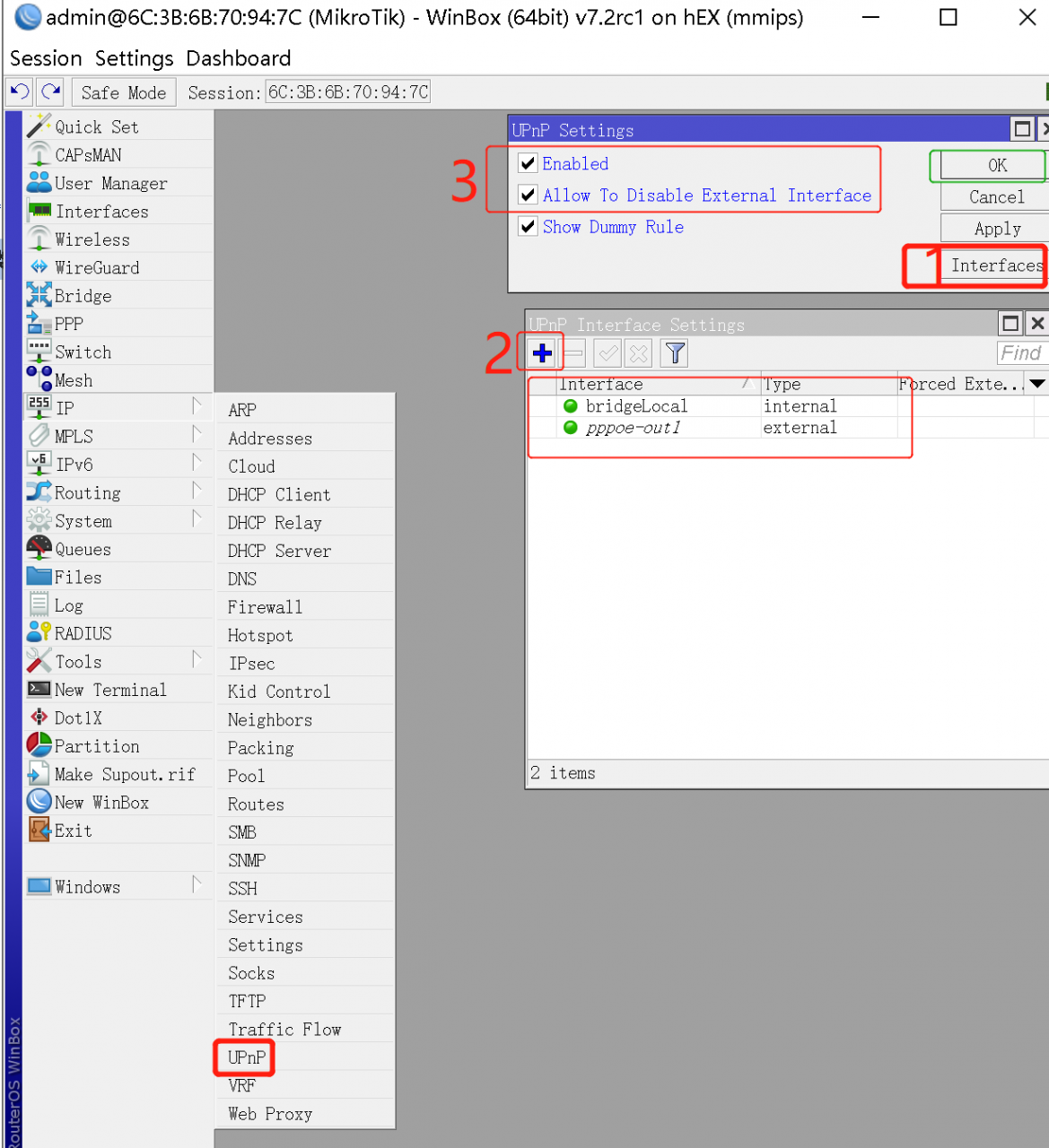 【RouterOS】家用上网拨号设置DHCP和ipv6 端口转发映射 动态域名 DDNS DNS UPNP自动fullcorenat nat1 fasttrack硬件转发加速 - 优速盾