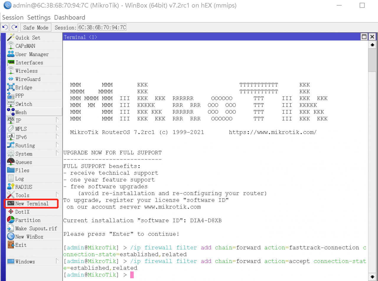 【RouterOS】家用上网拨号设置DHCP和ipv6 端口转发映射 动态域名 DDNS DNS UPNP自动fullcorenat nat1 fasttrack硬件转发加速 - 优速盾